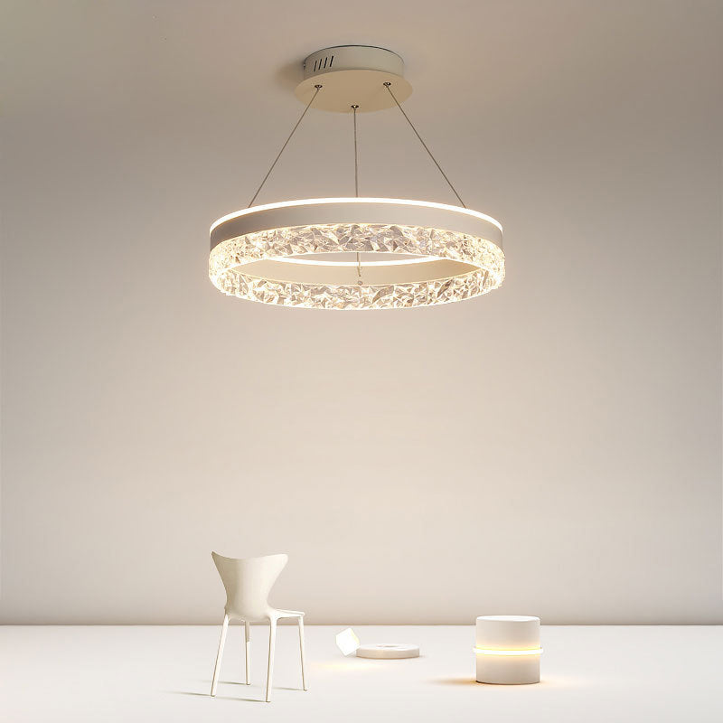 Round Hanging Light, Modern Artistic Chandelier – HOMIERS